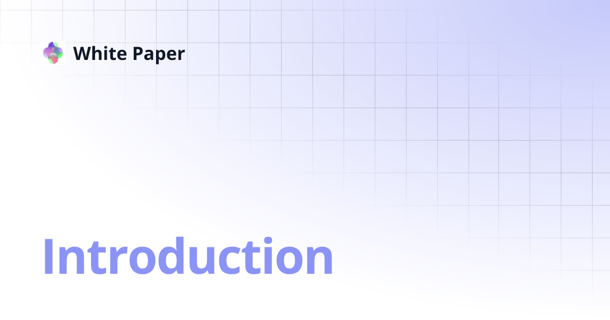 Introduction | White Paper